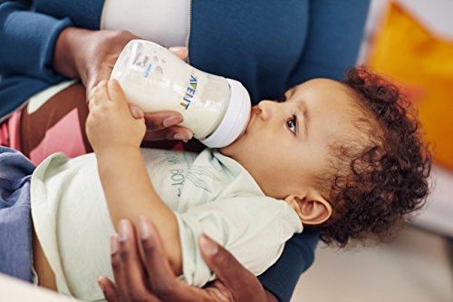 Philips Avent Natural Baby Bottle, Clear, 9oz, 5pk, SCF013/57