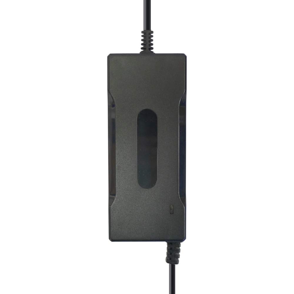 aunstarwei 54.6V 2A Power Supply Adapter Charger for 48V Lithium Li-ion Battery Pack with DC 5.5x2.5mm Plug