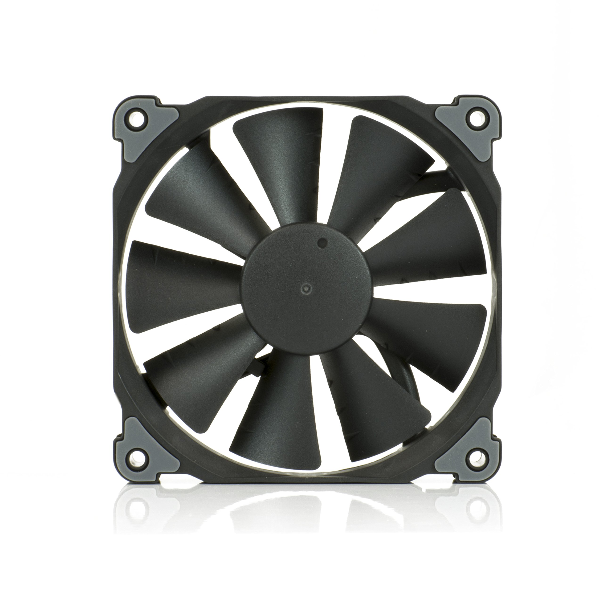 Phanteks Black Frame/Black Blades 120mm, Case & Radiator Fan-Retail Cooling PH-F120SP_BBK Black/Black