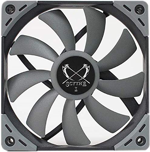Scythe Kaze Flex 120mm Slim Fan, PWM 300-1800RPM, Quiet Case/CPU Cooler Fan, Single Pack