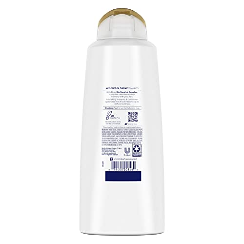 Dove Nutritive Solutions Shampoo, Anti-Frizz Oil Therapy 20.4 Fl oz
