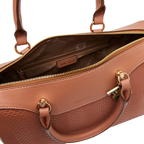 Anne Klein Woven Satchel, Harvest