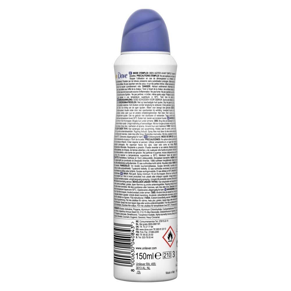 Dove Original Anti Perspirant Deodorant Spray 150 Ml