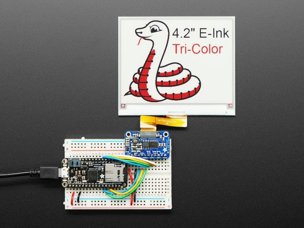 Adafruit 4224 eInk Breakout Friend with 32KB SRAM
