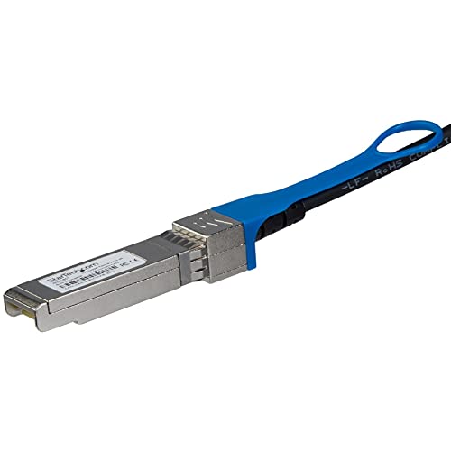 StarTech.com StarTech.com HPE J9281B Compatible 1m 10G SFP+ to SFP+ Direct Attach Cable Twinax-10GbE SFP+ Copper DAC 10Gbps Low Power Passive Mini GBIC/Transceiver Module DAC Firepower 1040(J9281BST)