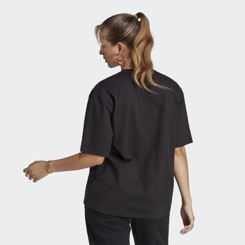 adidas Originals Women's Adicolor Essentials T-Shirt, Black, 4X
