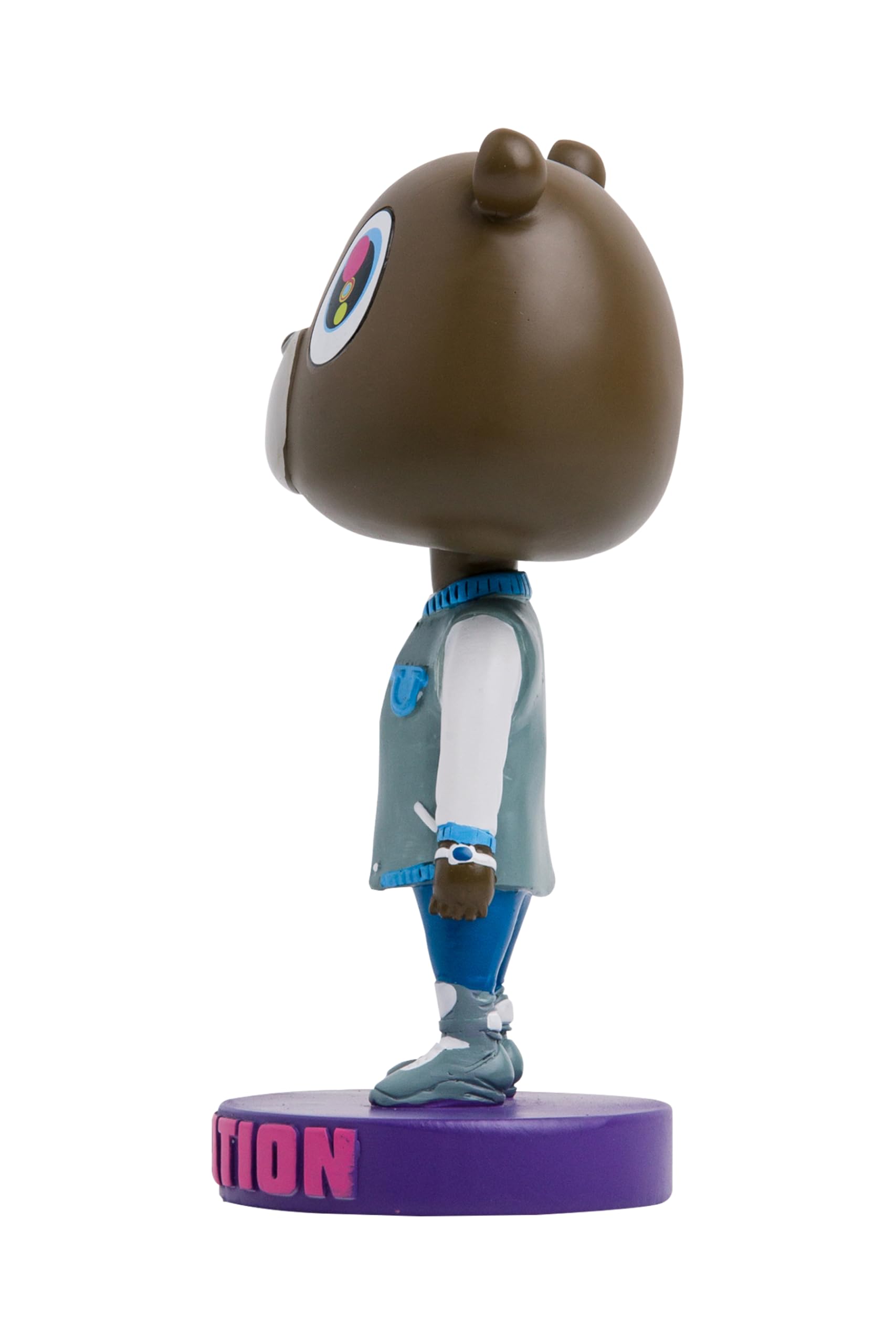 The Graduation Bear Bobblehead - College Dropout Bear Statue for The Hip hop Head in Your Life!
