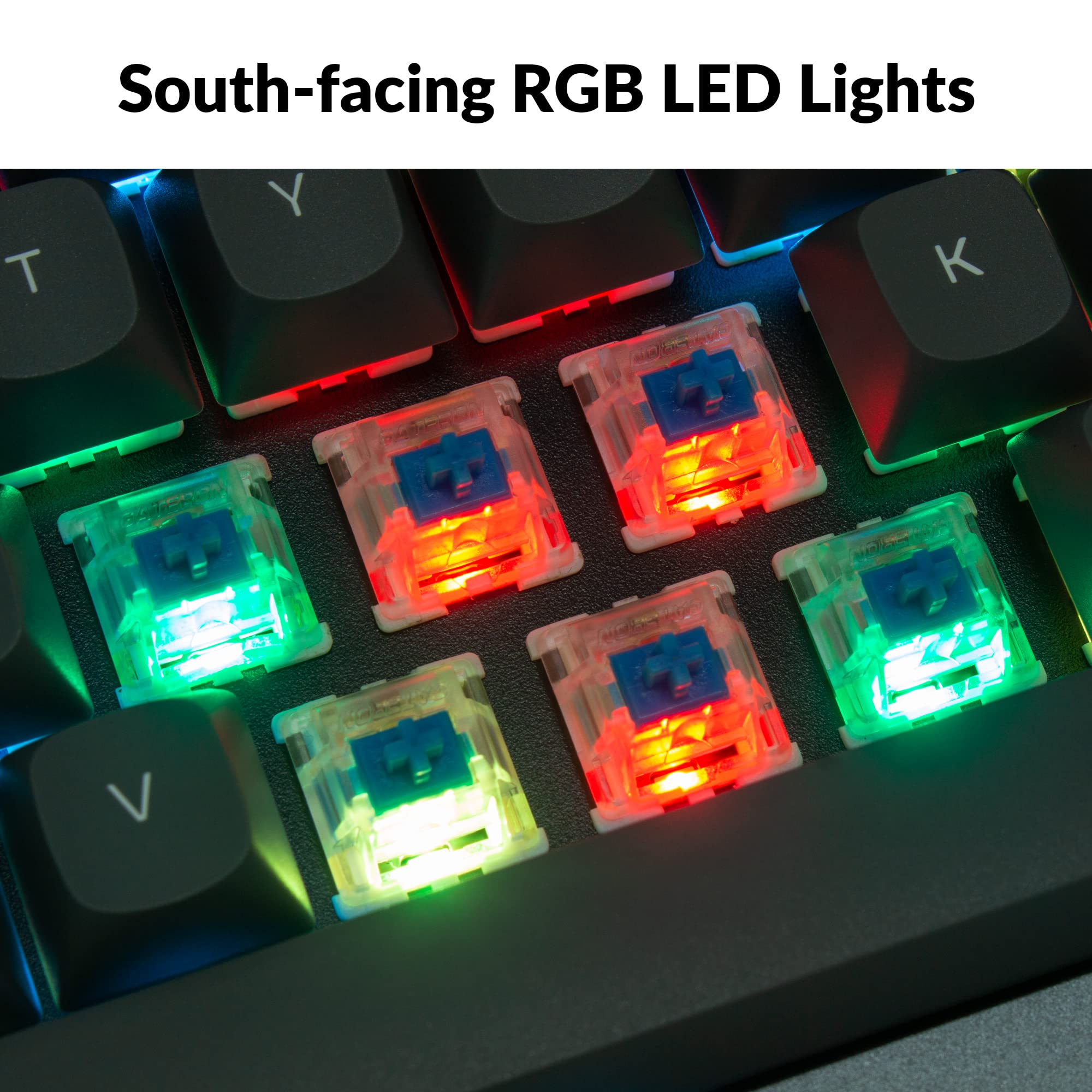 Keychron Q5 96% Layout Wired Custom Mechanical Keyboard, Hot-Swappable Gateron G Pro Red Switch, QMK/VIA Programmable Macro, Full Aluminum, RGB Backlight, Double Gasket for Linux Mac Windows - Grey