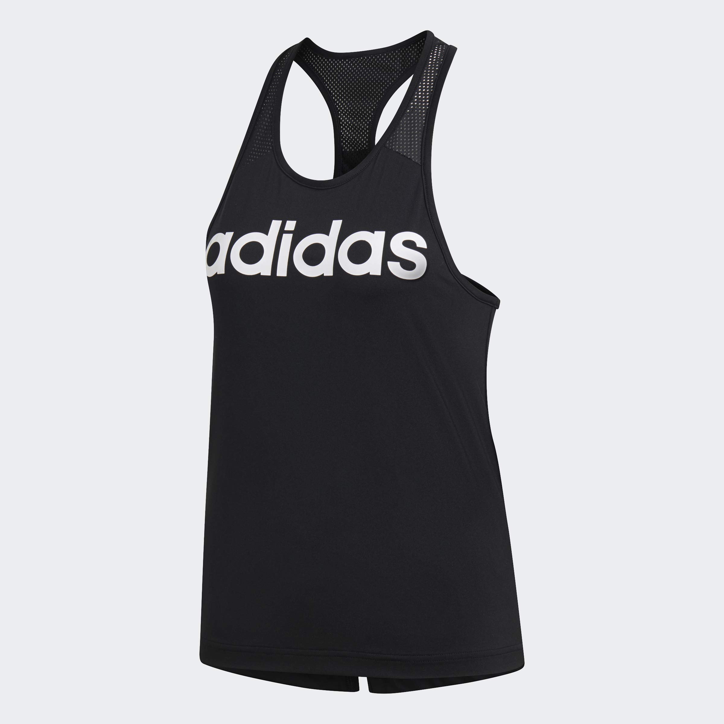 adidas Women's Design 2 Move Logo Training Tank Top, Black, XX-Small