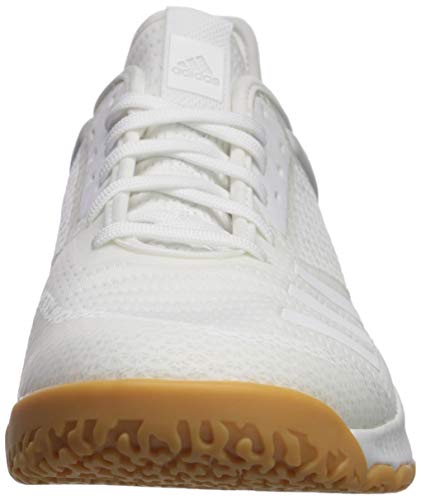 adidas Women's Crazyflight X 3 Volleyball Shoe, White/Gum, 14 M US
