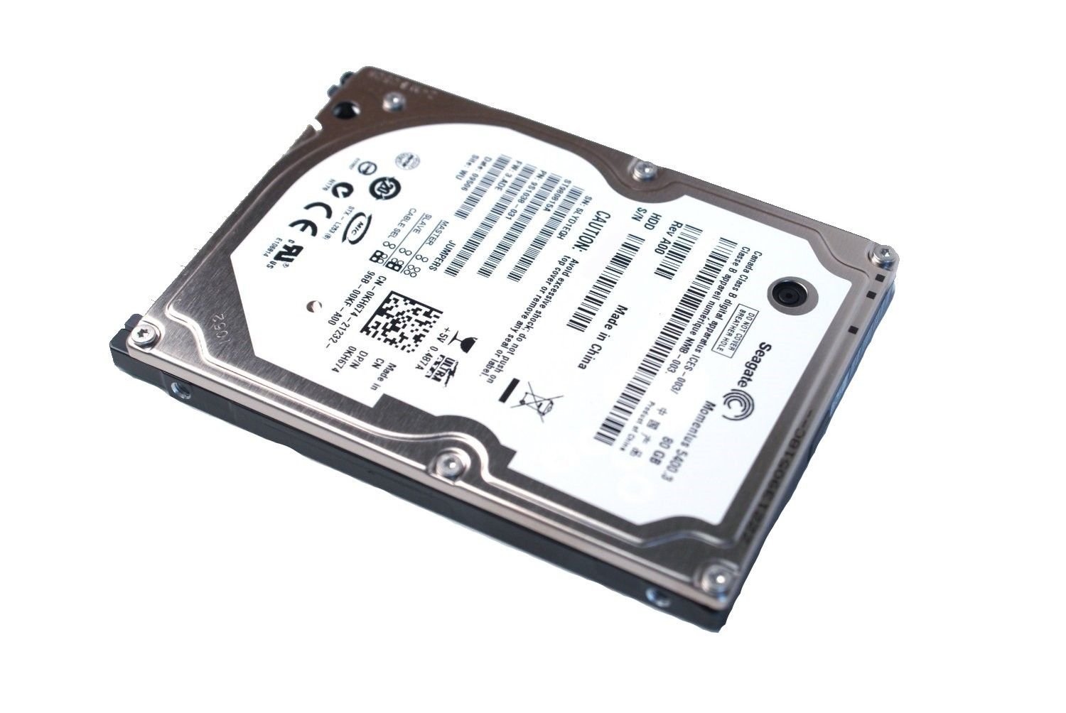 Seagate ST980815A Momentus 5400.3 Ultra ATA/100 80 GB Bulk/OEM Hard Drive