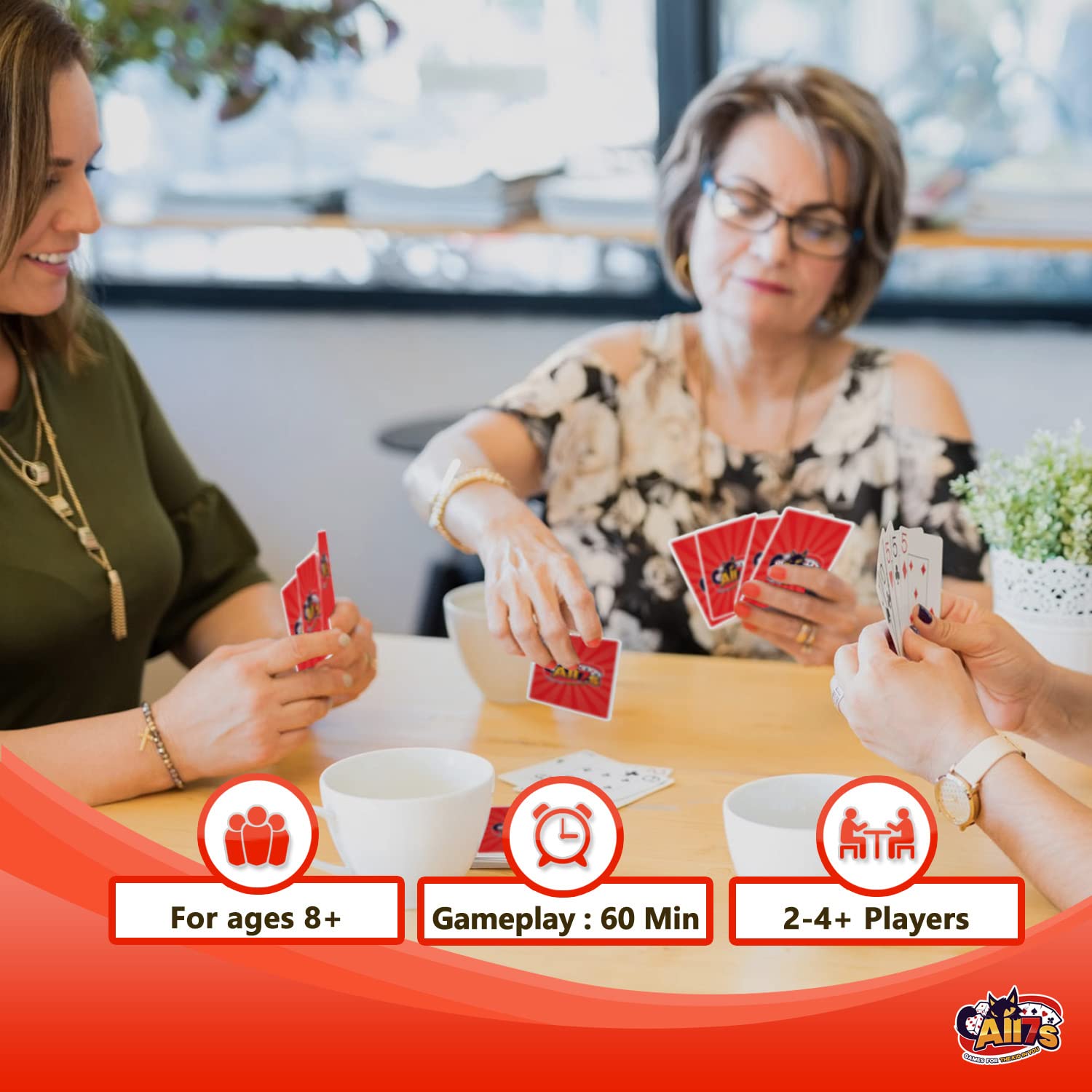 Deluxe Canasta Cards Set with Point Values, The Classic Card Games for Adults and Family Game Night, Best Games for 2 Players or More