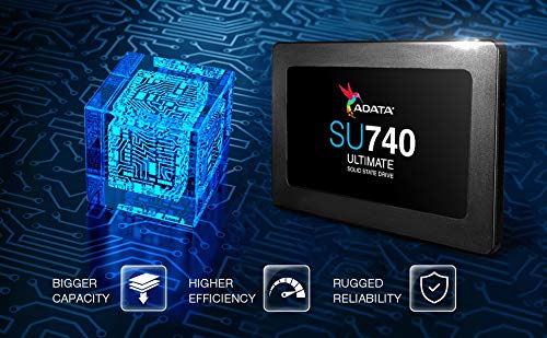 ADATA Ultimate Series: SU740 1TB Internal SATA Solid State Drive (ASU740SS-1T-R)