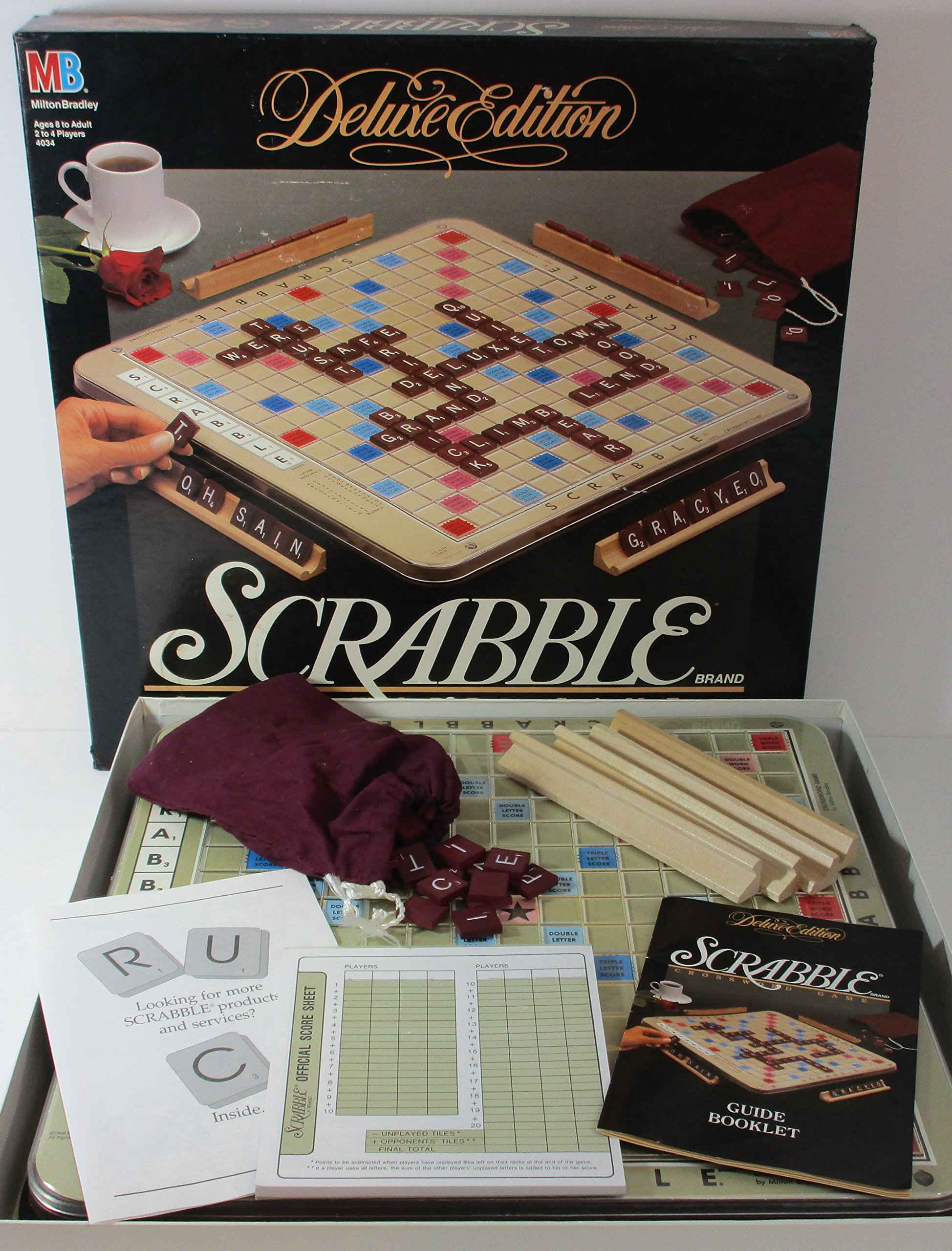 Deluxe Turntable Scrabble "1989 Edition"