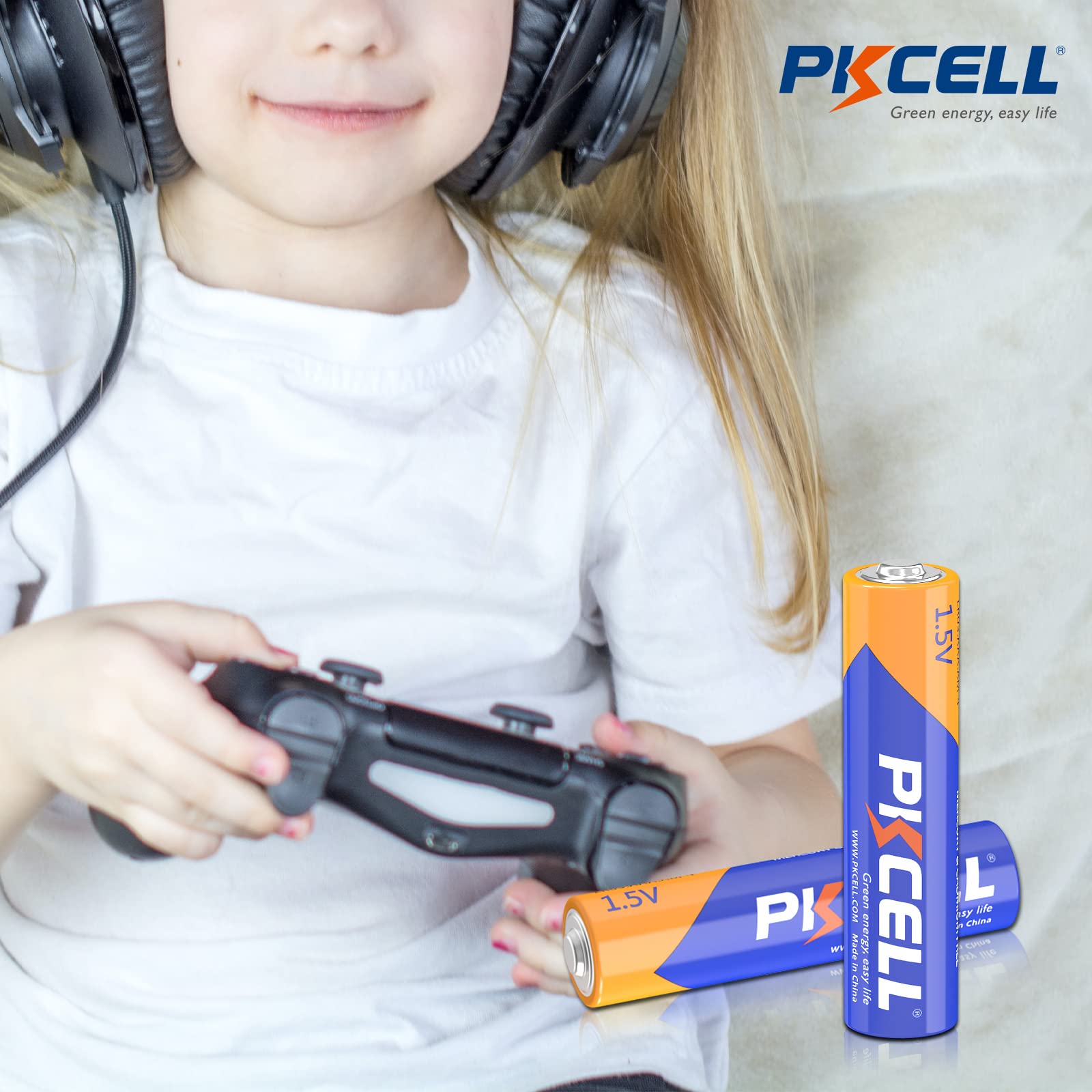 PKCELL AAA LR03 Batteries, 1.5V Triple A Alkaline Battery AAA Batteries 12 Pack for Keyboards Clocks Toys Remote Controls (10-Year Shelf Life)
