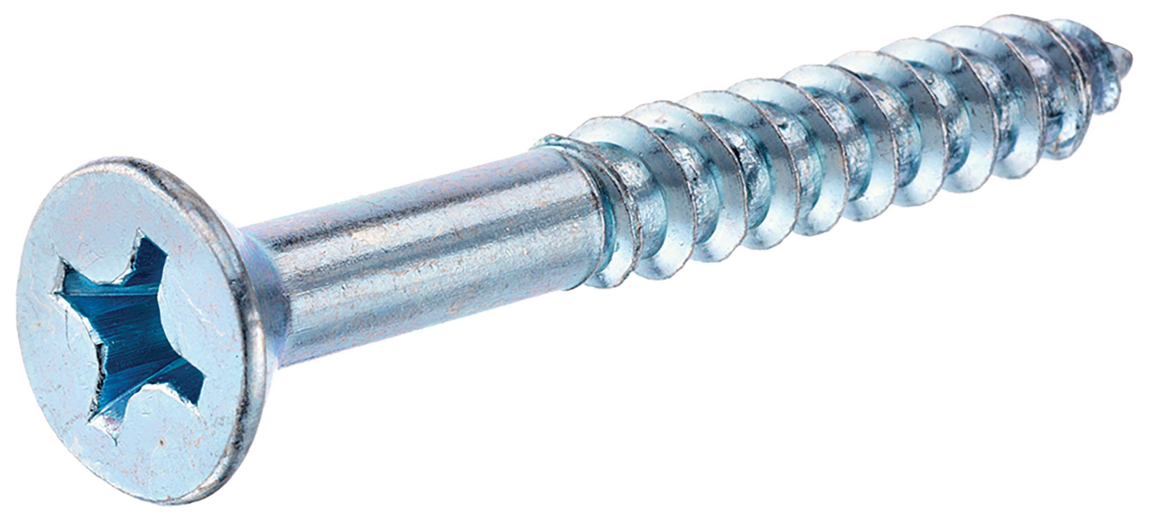 Hillman 40140 10-Inch x 2-3/4-Inch Flat Head Phillips Wood Screw, 100-Pack,Zinc
