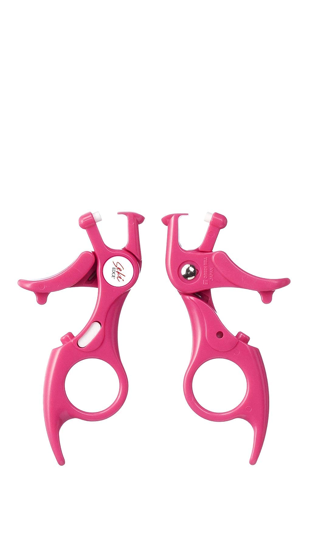 Seki Edge Spot Eyelash Curler (SS-600) - Lash Curler Adds Curl, Lift & Definition to Outer Corners of Lashes - Help Eyes Appear Larger & More Open - Comes with Extra Curler Replacement Pad