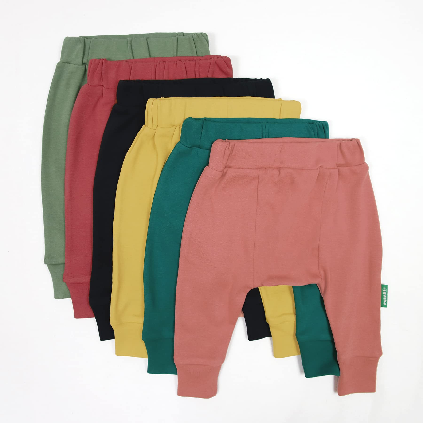 PARADE Organic Harem Pants - Essentials Black 12-18 Months