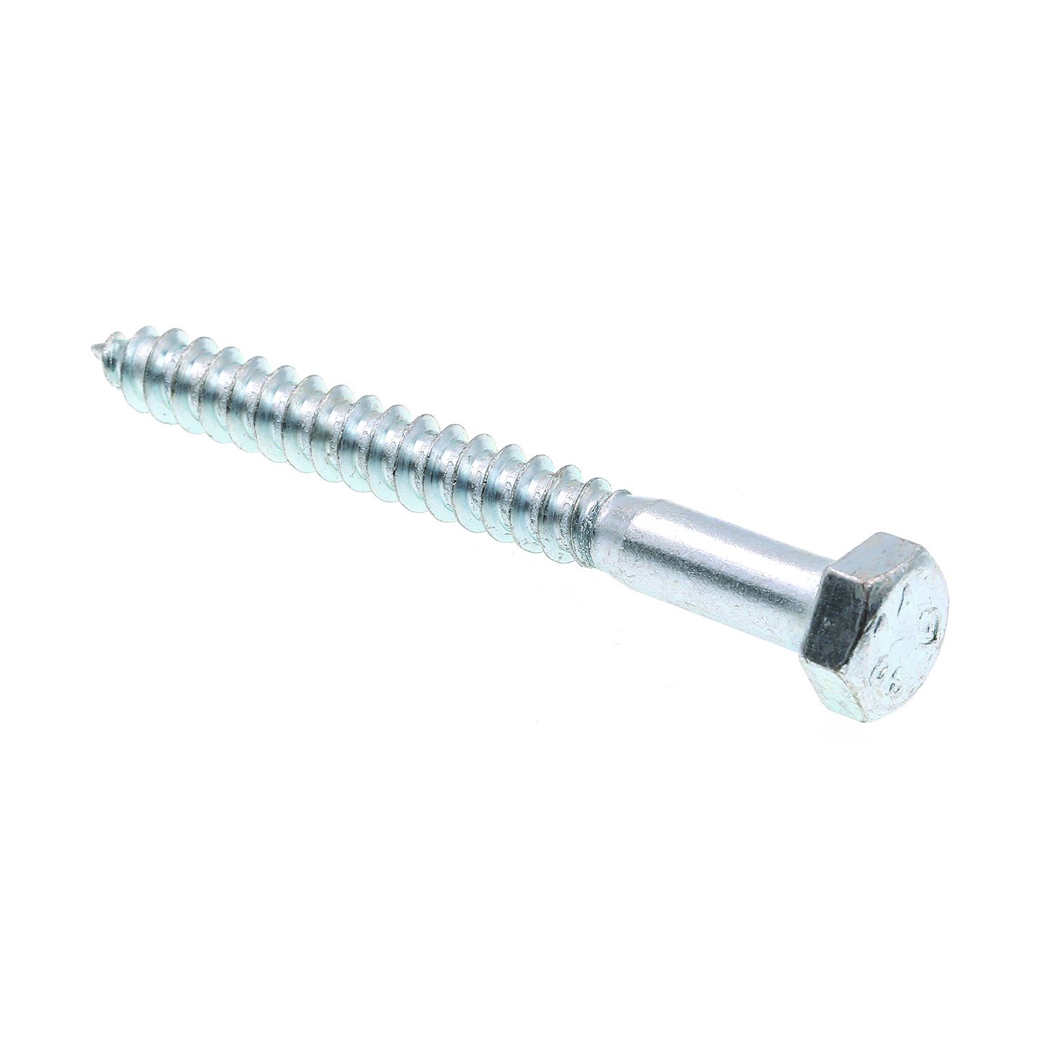 Prime-Line 9055705 Hex Lag Screws, 5/16 In. X 3 In., A307 Grade A Zinc Plated Steel (50 Pack)