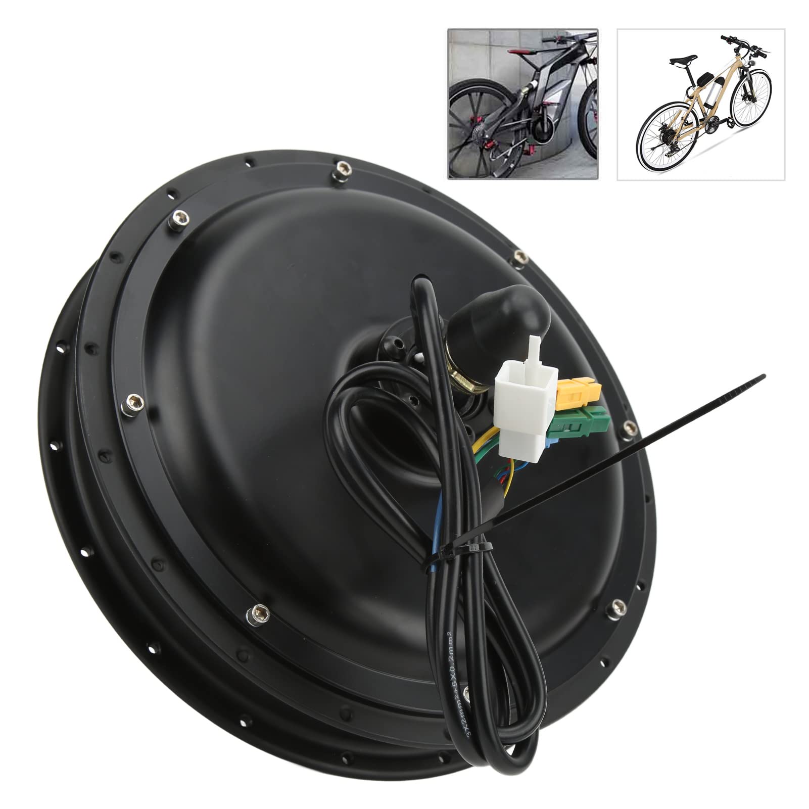 Alomejor 48V 1500W Rear Hub Motor, Electric Bike Lithium Battery Modified Motor Kit for Scooter