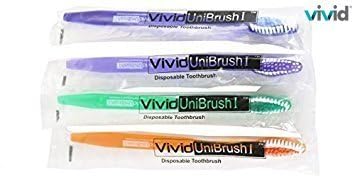 Vivid UniBrush I, 10 Pack, Corded Electric, Toothbrushes for Adults