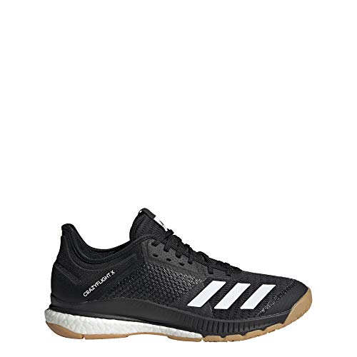 adidas Women's Crazyflight X 3 Volleyball Shoe, Black/White/Gum, 13 M US