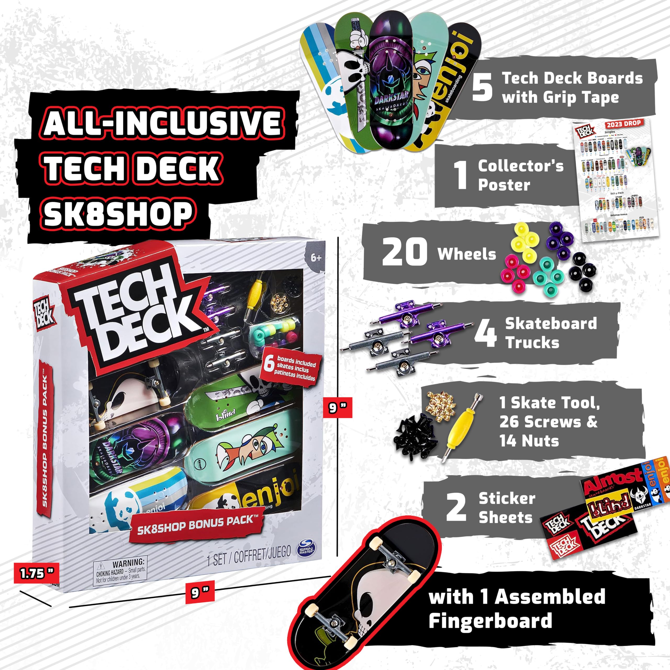 Tech Deck Sk8shop Bonus Pack