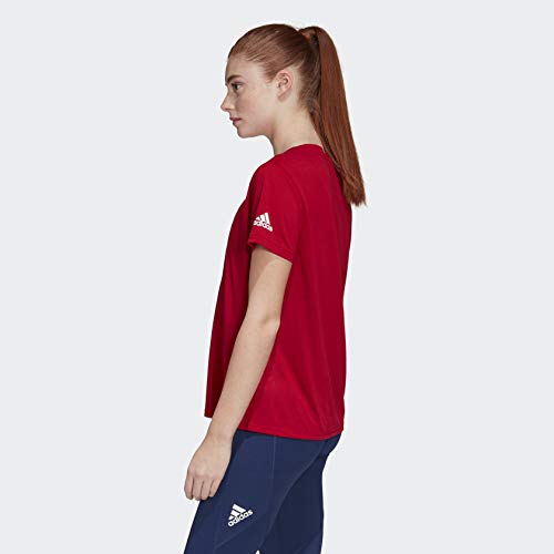 adidas Women's USA Volleyball Short Sleeve Tee Aeroready Black Small
