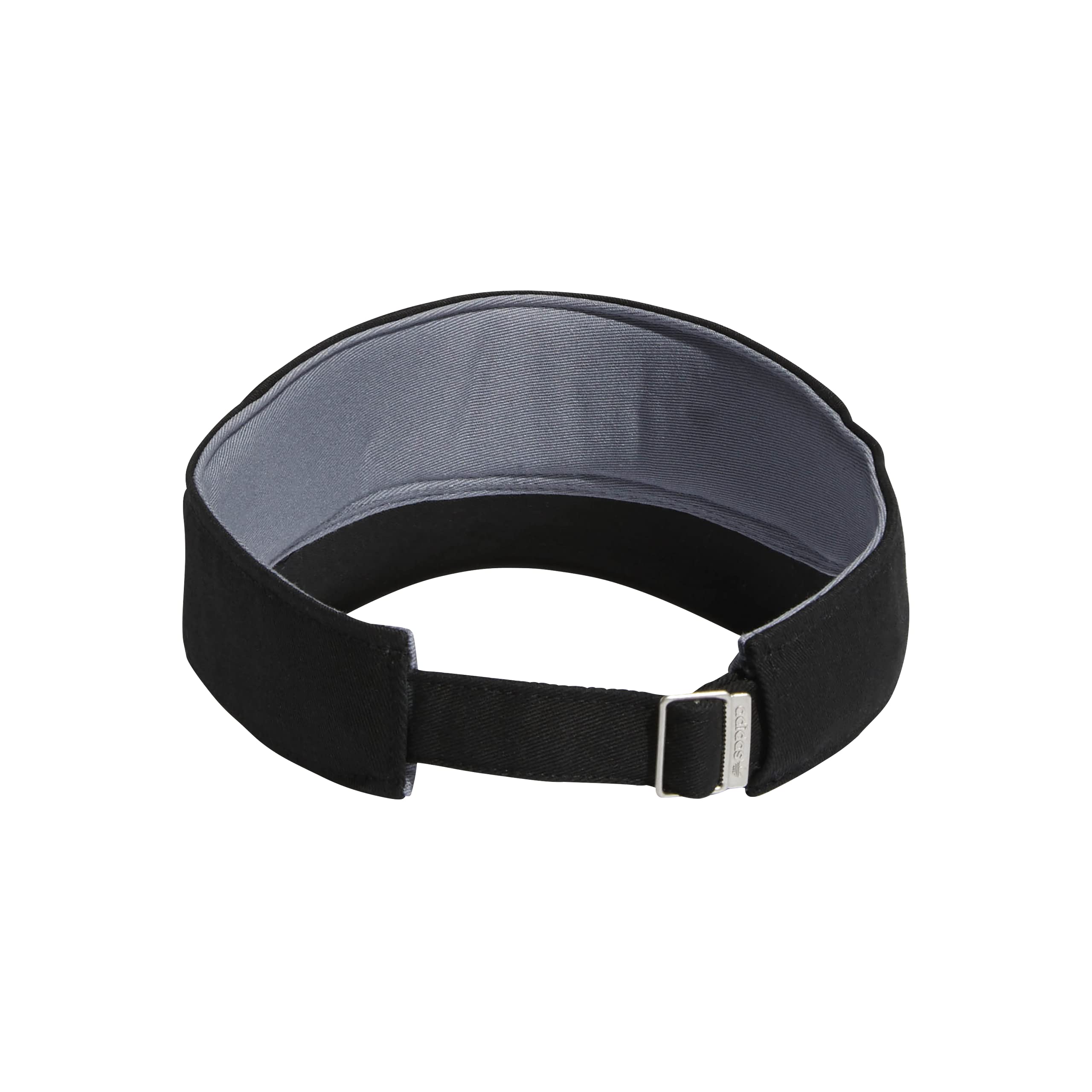 adidas Originals Twill Visor, Black/White, One Size