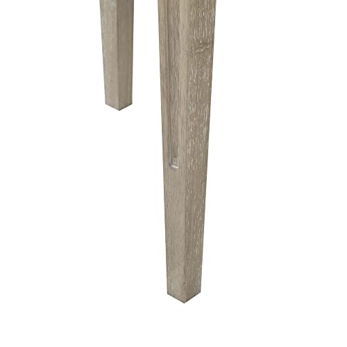 MARTHA STEWART Console Table for Entryway with Storage Farmhouse Living Room Furniture Décor, 31" W x 14" D x 30" H, Reclaimed Greige