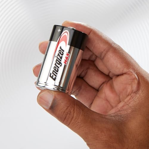 Energizer MAX D Batteries (2 Pack), D Cell Alkaline Batteries