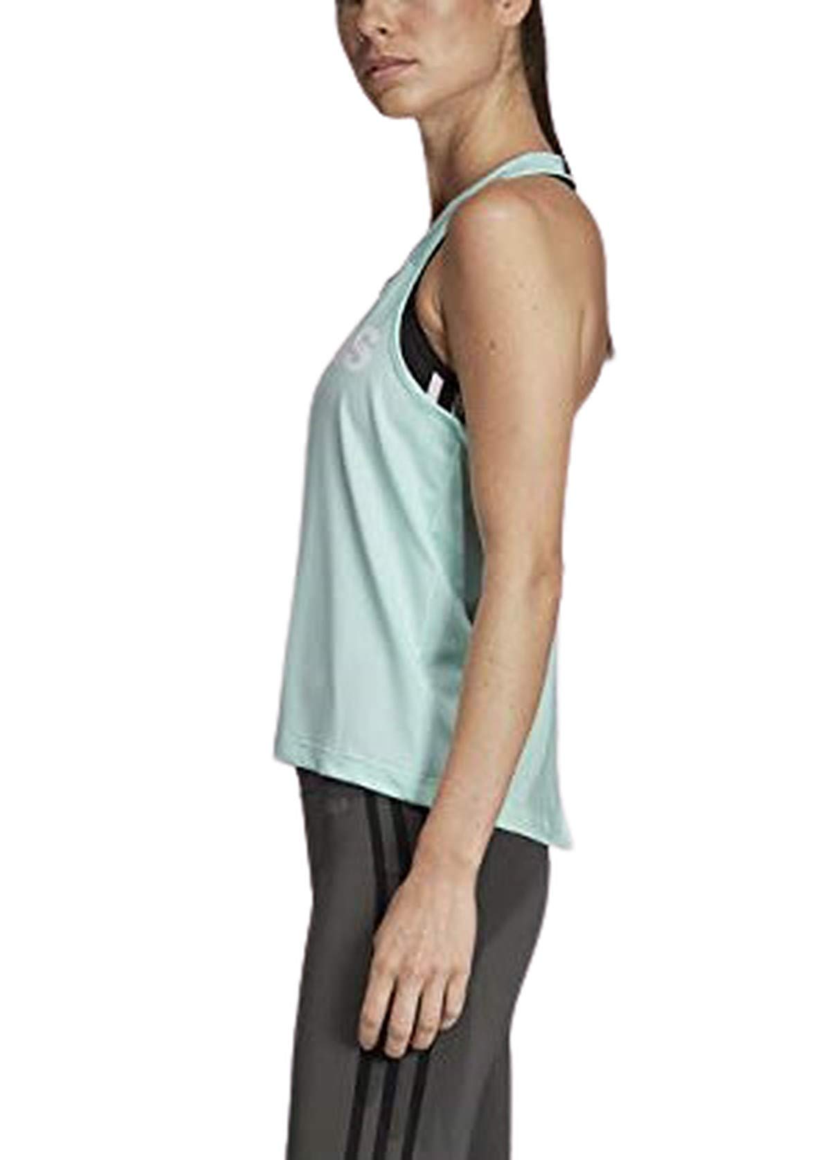adidas Womens Fitness Running Tank Top Green XL