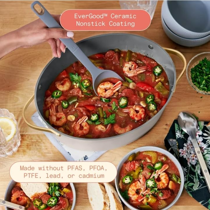 Beautiful 10 in 1 Electric Multi-Cooker, Porcini Taupe by Drew Barrymore