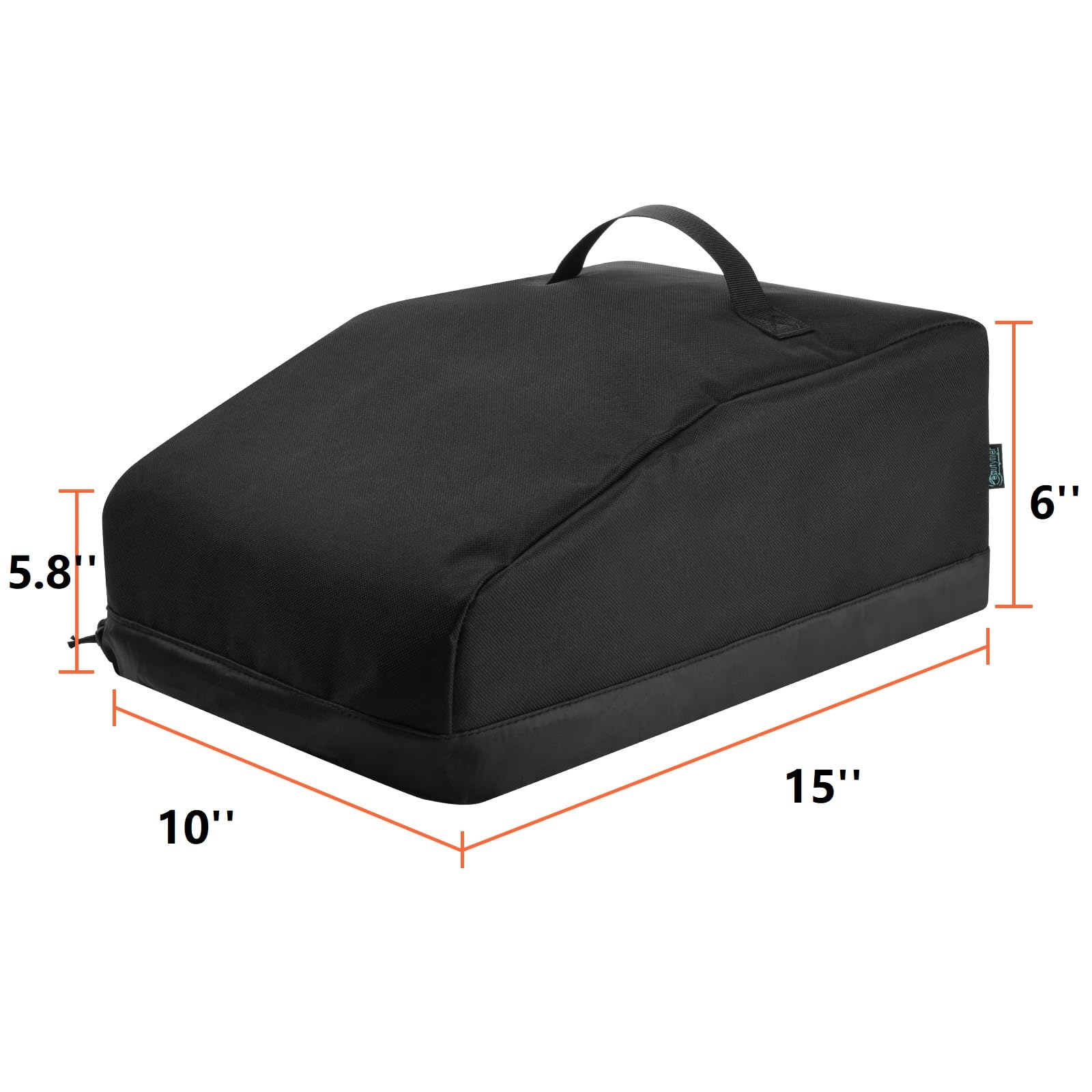 Beautyflier Ice Makers Cover Adjustable Countertop Appliances Ice Machine Cover Dust Dust Cover Protector, Ice Maker Not Included