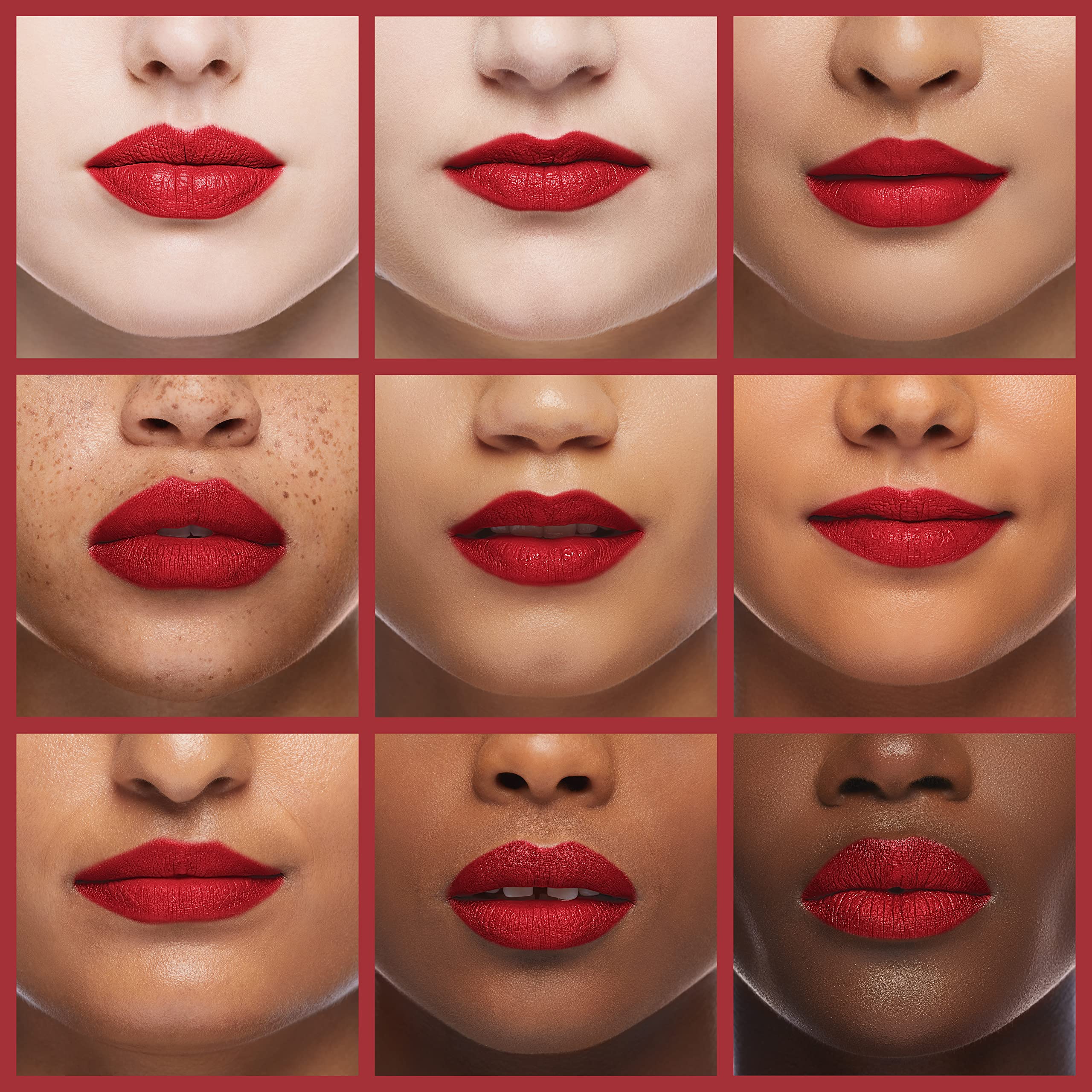 Rimmel London Stay Matte Liquid Lip Color with Full Coverage Kiss-Proof Waterproof Matte Lipstick Formula that Lasts 12 Hours - 500 Fire Starter, .21oz