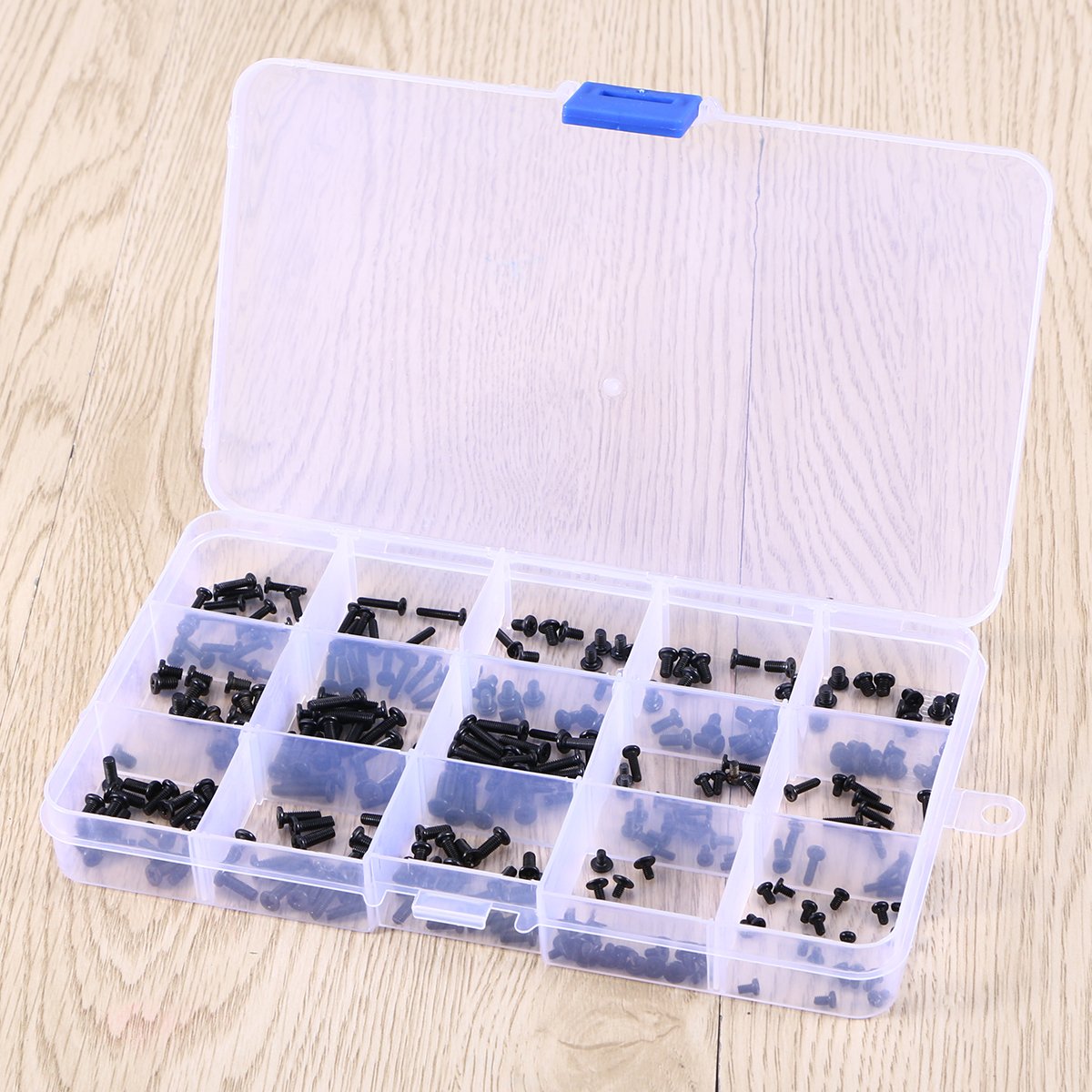 OULII Screw Assorted Kit Universal Laptop PC Computer Repair Accessory 300Pcs (Black)