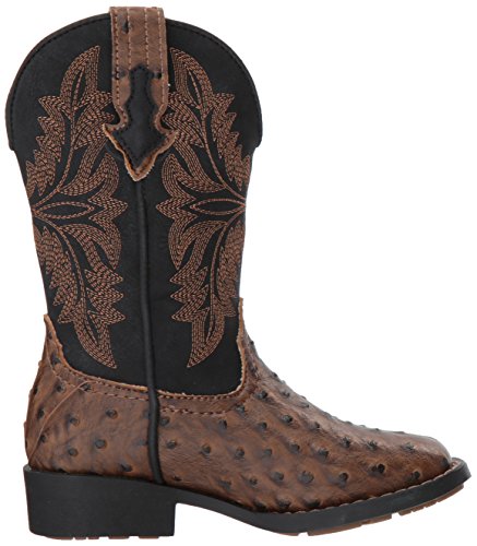 Roper Infants Cowbabies Cowboy Cool Boot, Brown, 4