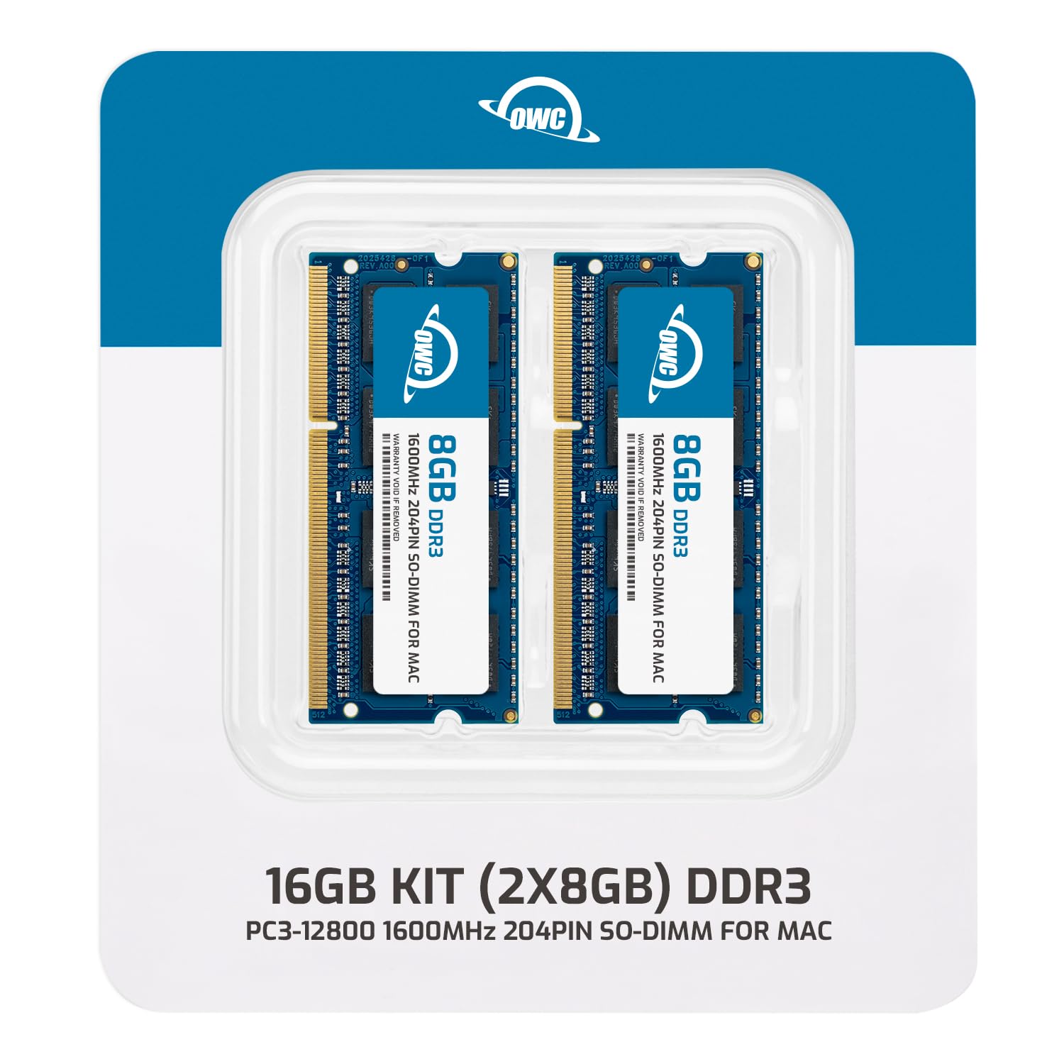 OWC 16GB (2x8GB) PC12800 DDR3L 1600MHz SO-DIMMs Memory Ram Upgrade Compatible with 2011-2015 iMac, 2011-12 Mac Mini, and 2011-2012 MacBook Pro (Non-Retina Display) Models (OWC1600DDR3S16P)