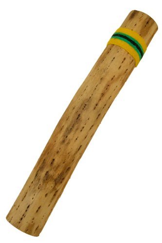 Africa Heartwood Project 20" Cactus Rainstick from Chile - Authentic Handcrafted Rain Stick Musical Instrument with Rasta Yarn Wrap and Durable Sealant