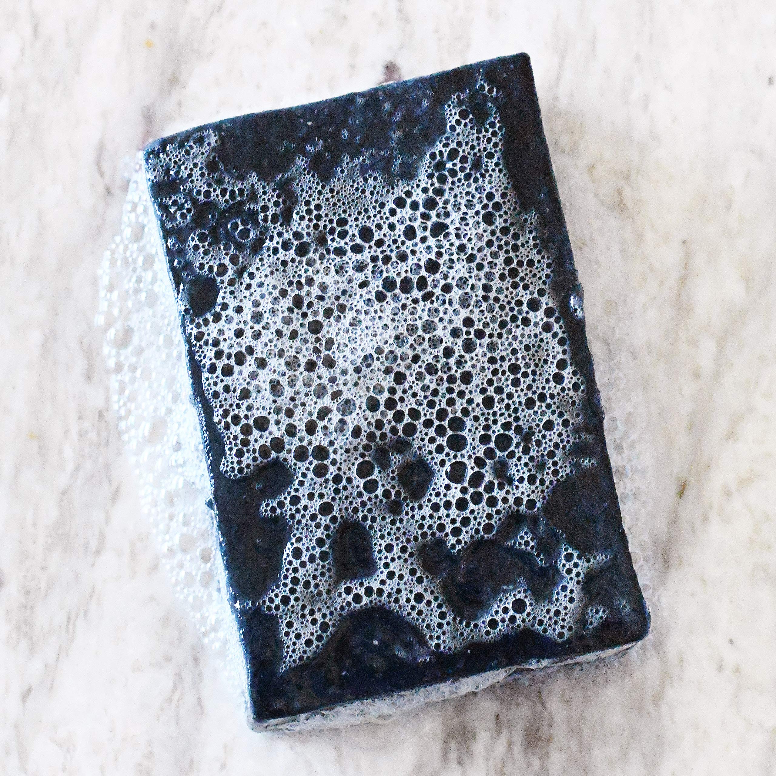 Rustic Maka Activated Charcoal + Clay Natural Soap Bar, DETOX + CLEANSE, for Acne, Problem Skin, Excess Oil Control, Face, Body and Underarm Detox, Oily to Normal Skin