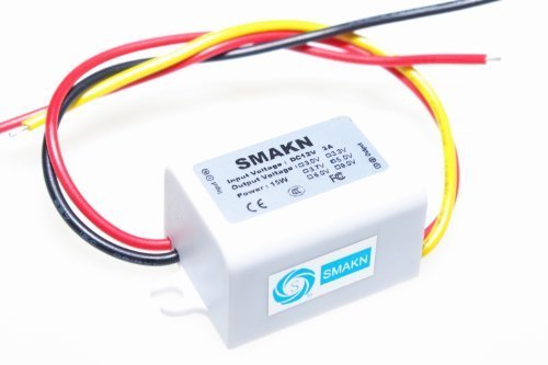 SMAKN® DC/DC Converter 12V 8-23V Step Down to 5V/3A 5V 3A 15W Power Supply Module