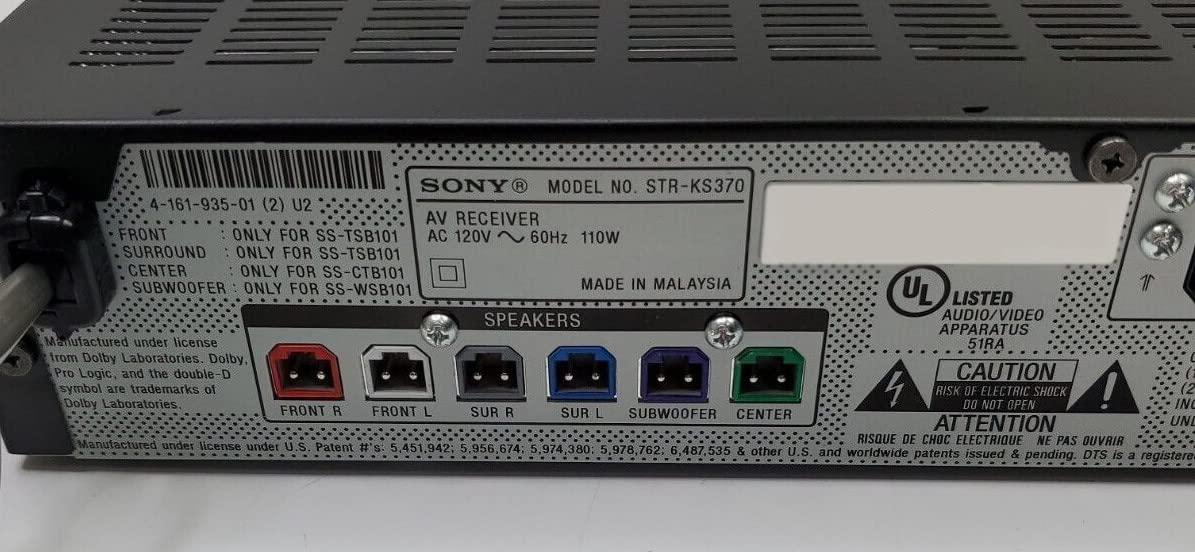 Digital Restock - 6 Home Theater Speaker Cables for Sony Samsung Etc / 4.2mm Connectors/Includes Tool-Free Wire Crimp Splices