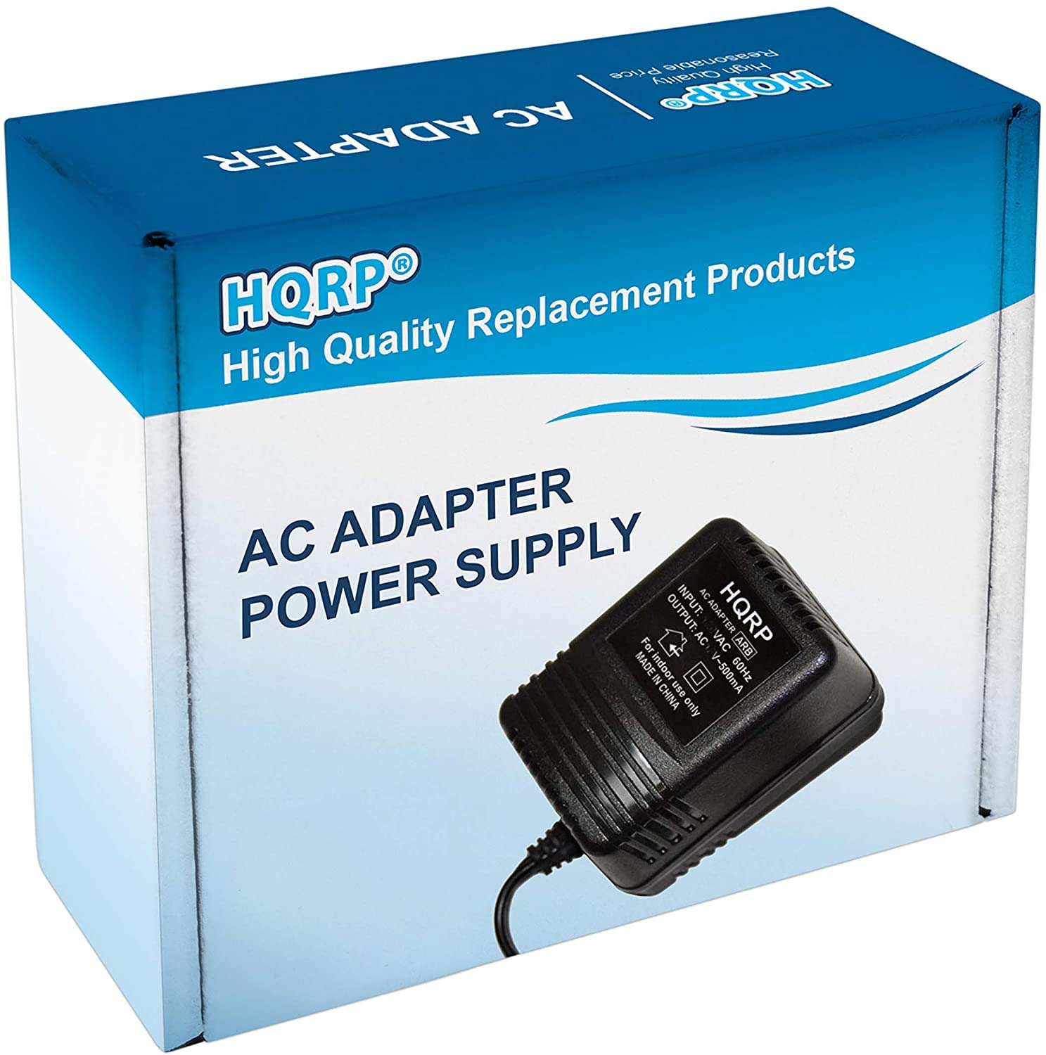 HQRP AC Adapter Compatible with BOSS BRC-120 BRC-120T A41408DC GT-3, GT-8, GS-10, VF-1, GX-700 Guitar Effects Processor, Power Supply Cord Transformer