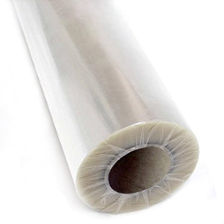 Adorox 40" Inch 100' Ft (FOLDED) Clear Cellophane Wrap Roll Christmas Holidays Thanksgiving Easter Halloween Mothers Day (Meets FDA specifications)