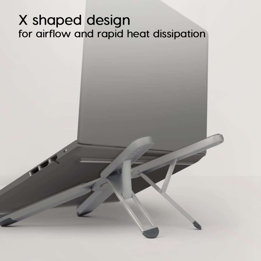 Astropad Compact Drawing Stand for iPad or Laptop Riser - Foldable and Portable Laptop Stand for Desk - Adjustable 7 Angles Tablet Easel for Drawing Widely Compatible iPad Pro, Air, Galaxy, Surface