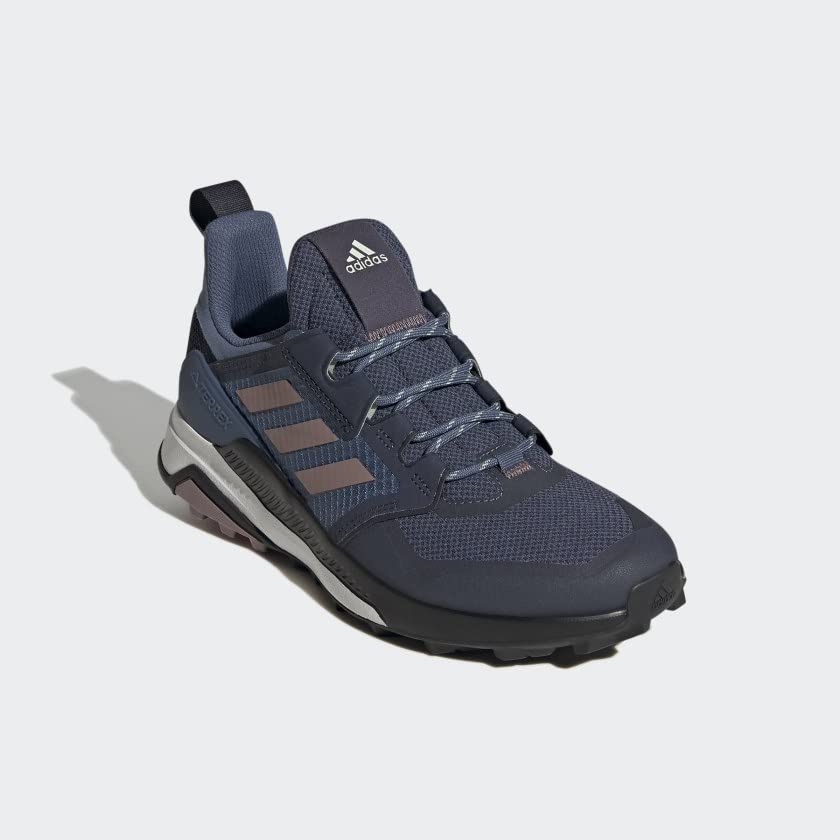 adidas womens Terrex Trailmaker Trail Running Shoe, Wonder Steel/Wonder Oxide/Linen Green, 10 US