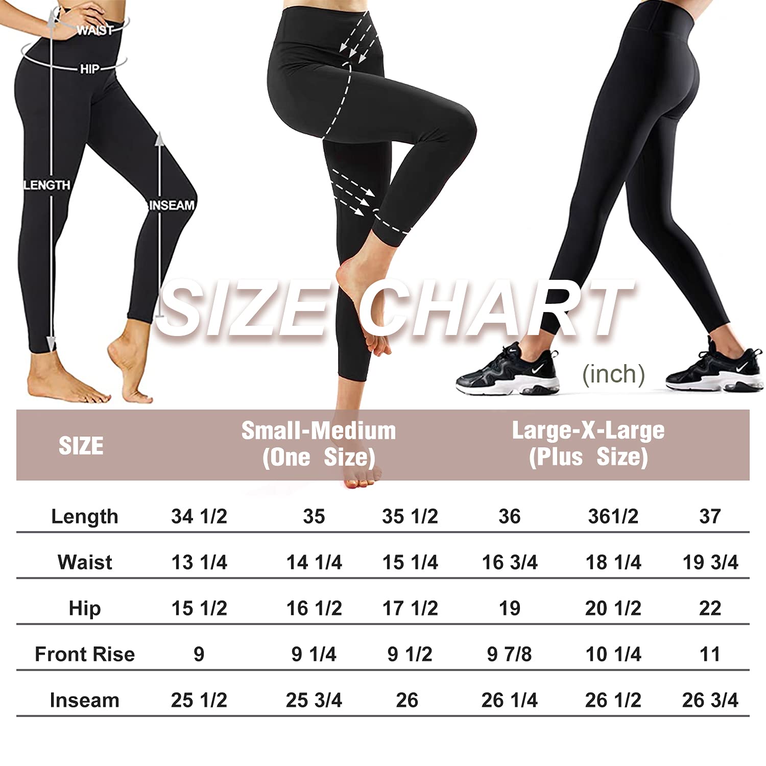 Aoliks Butt Lifting Leggings for Women, Grey High Waisted Tummy Control Gym Workout Running Yoga Pants