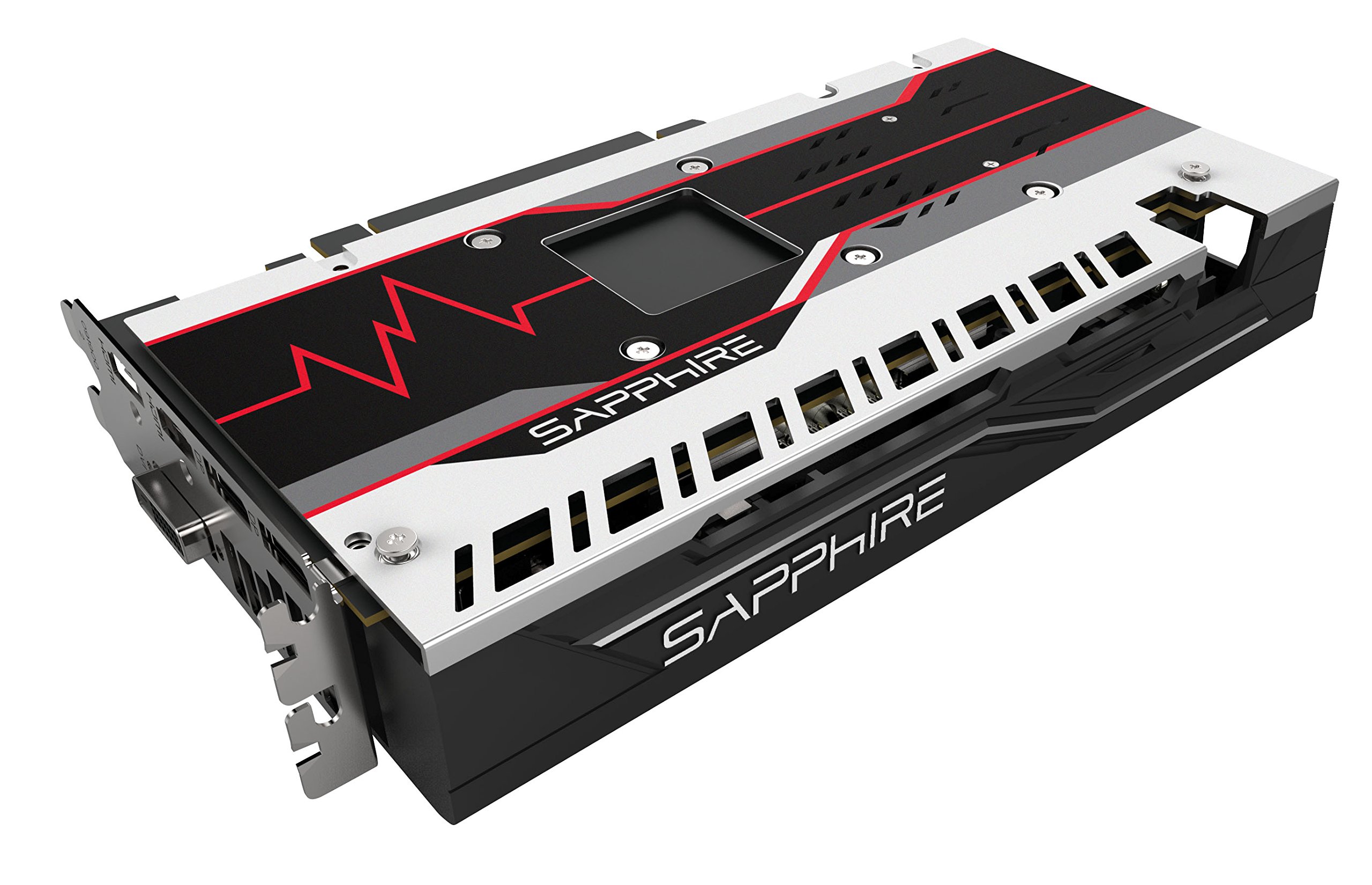 SAPPHIRE Radeon 11265-05-20G Pulse RX 580 8GB GDDR5 Dual HDMI/ DVI-D/ Dual DP OC with Backplate (UEFI) PCI-E Graphics Card Graphic Cards