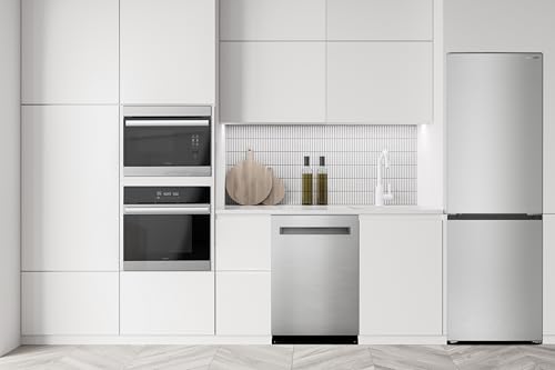 SHARP SJB1255GS Refrigerator with Bottom-Freezer, Counter-Depth, 24 Inch, 11.5 Cubic Foot, Stainless Steel
