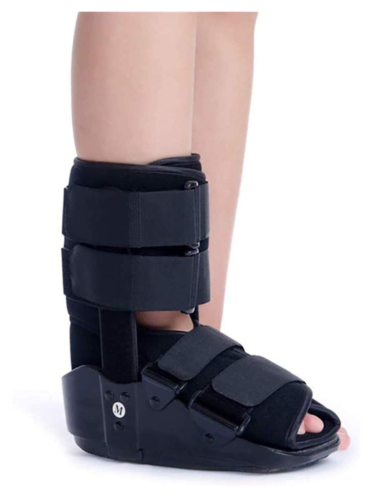 Adjustable Foot Fracture Walking Boot Brace - Support & Protection for Broken, Injured and Sprained Ankle & Foot Perfect for Corrective Rehabilitation and Swift Recovery 1117 (Size : Medium)